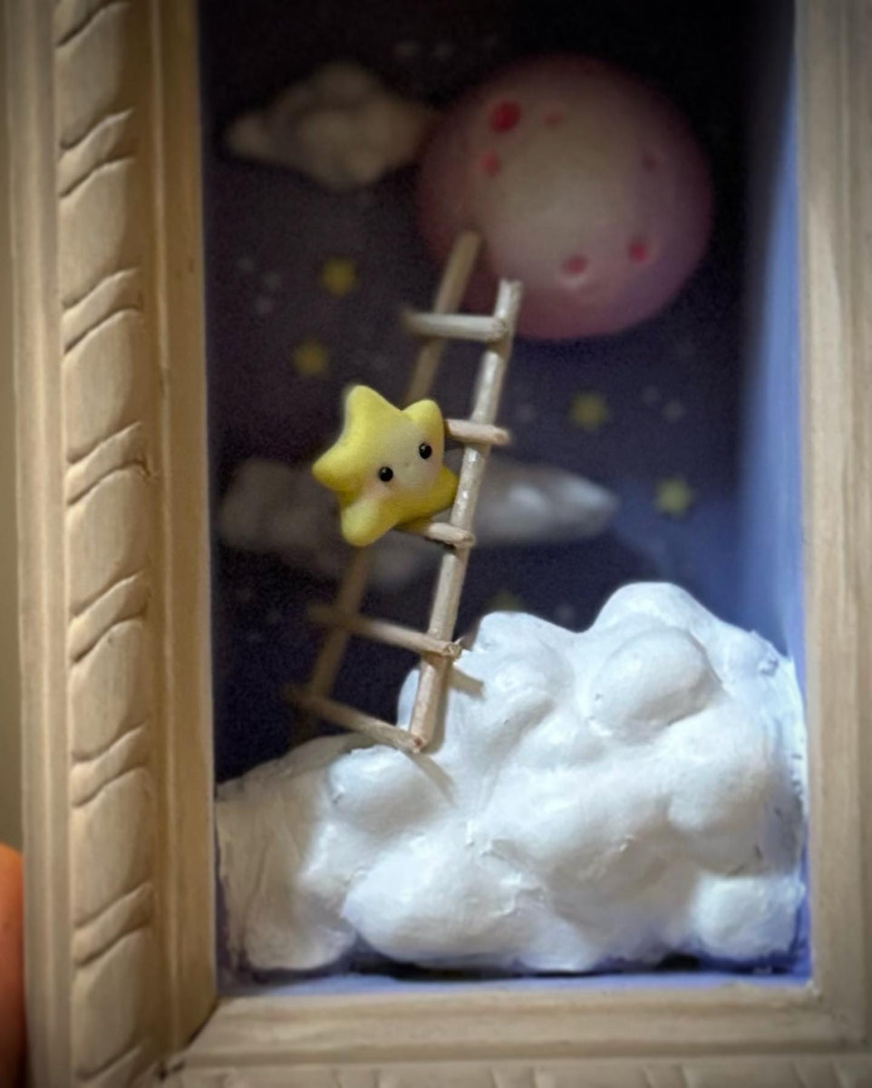 Ladder to The Moon 4x6 Story Box – Willow Works Studio
